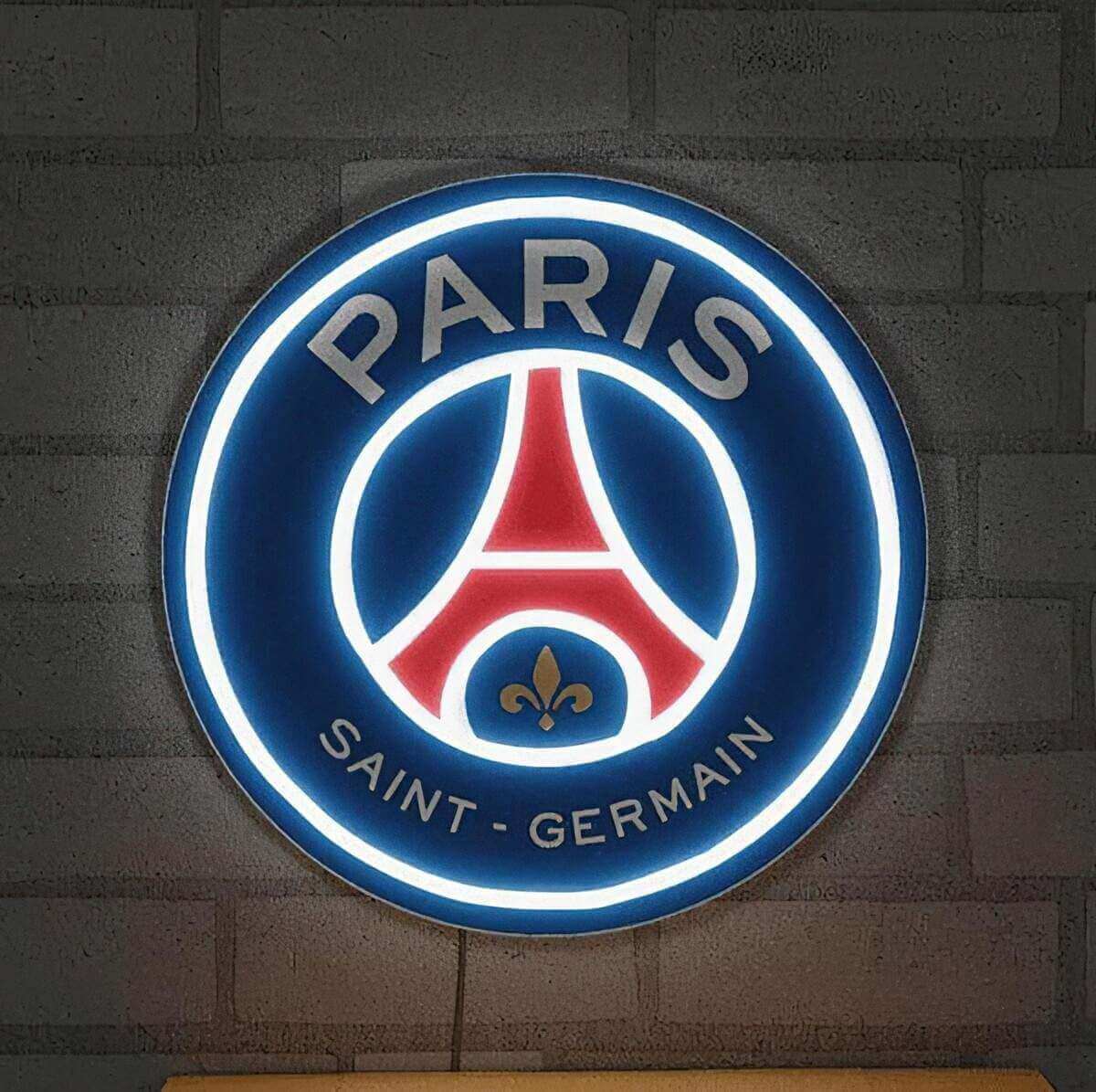 Néon LED PSG: Illuminez votre passion pour Paris Saint-Germain