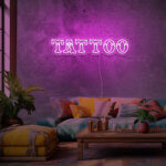 Néon LED Tattoo: L'art du tatouage s'invite chez vous