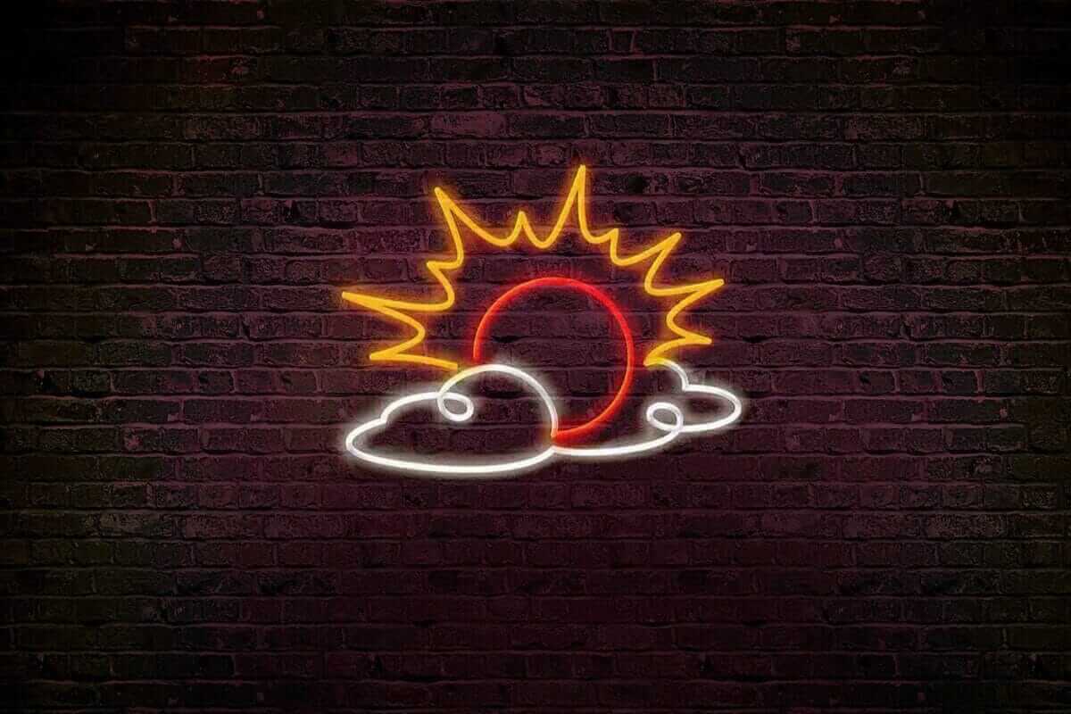 Néon LED Soleil: Éclairez votre vie de bonheur et de chaleur.