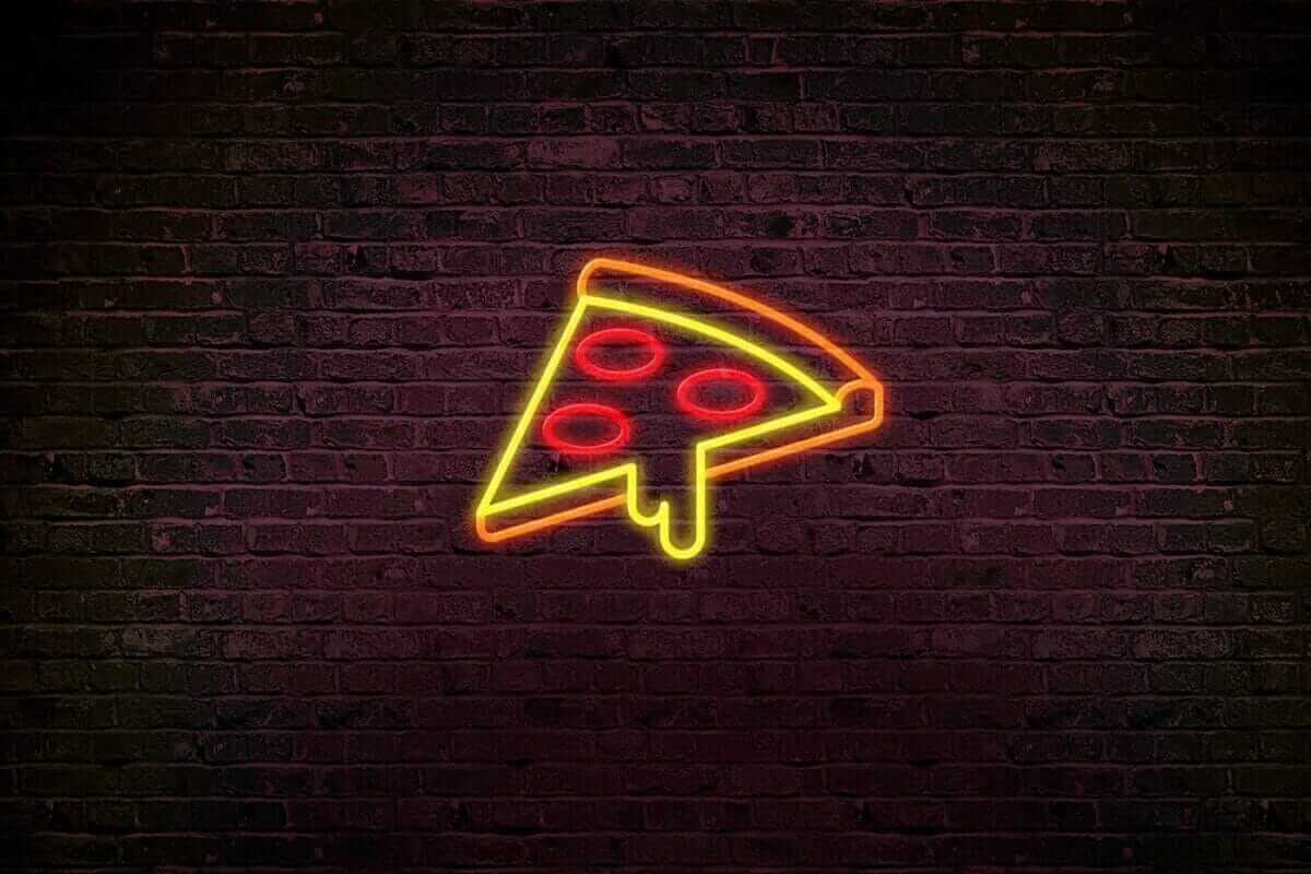 Néon LED PIZZA: Illuminez votre espace avec une touche de fun