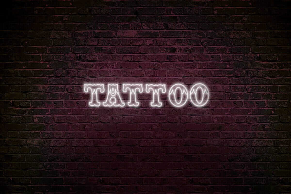 Néon LED Tattoo: L'art du tatouage s'invite chez vous