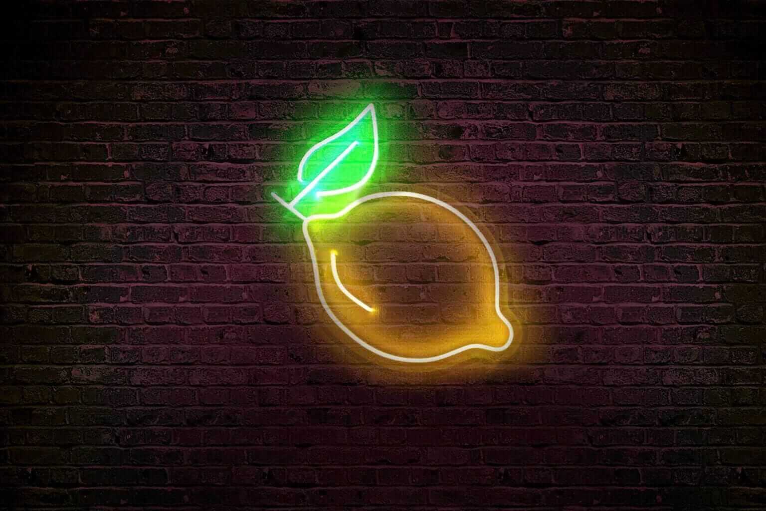 Néon Citron: Illuminez votre espace avec couleur et fraîcheur