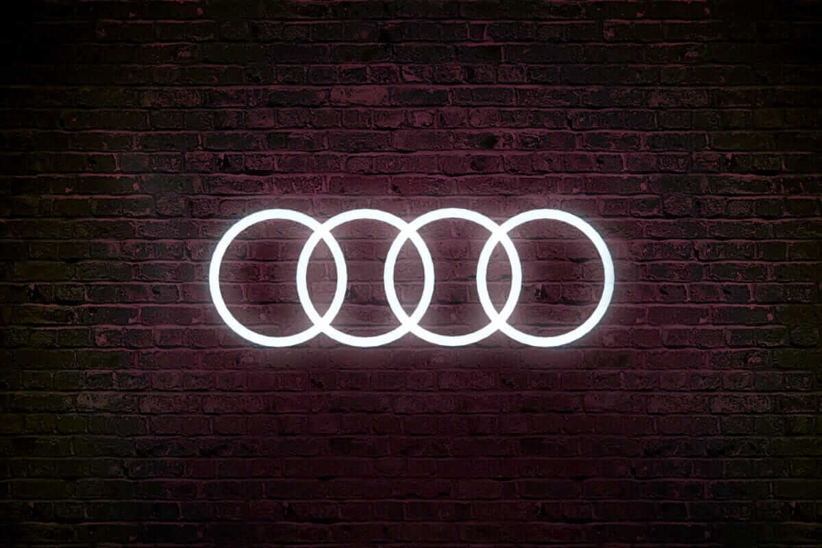 Néon LED Anneaux Audi : Luxe et élégance automobile
