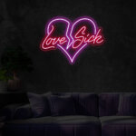 Néon LED "Love Sick": Exprimez votre amour avec émotion.